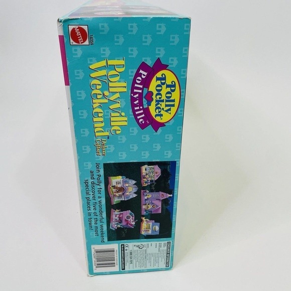 Mattel | Toys | Polly Pocket Pollyville Weekend Deluxe Gift Set Mattel ...